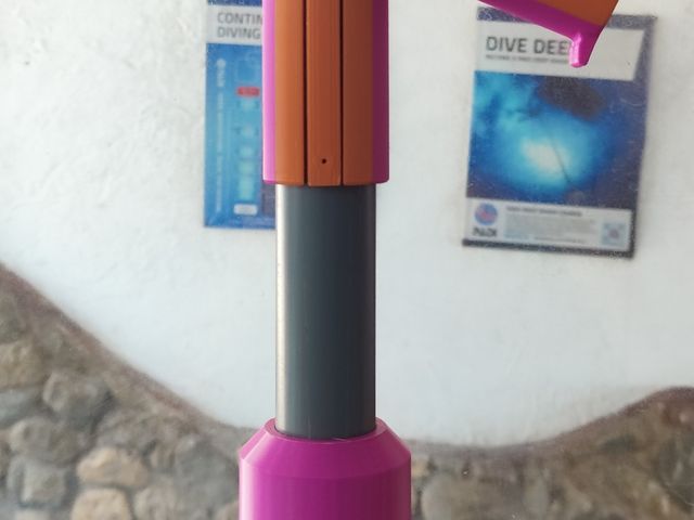 Telescopic Parabolic Hydrophone Housing